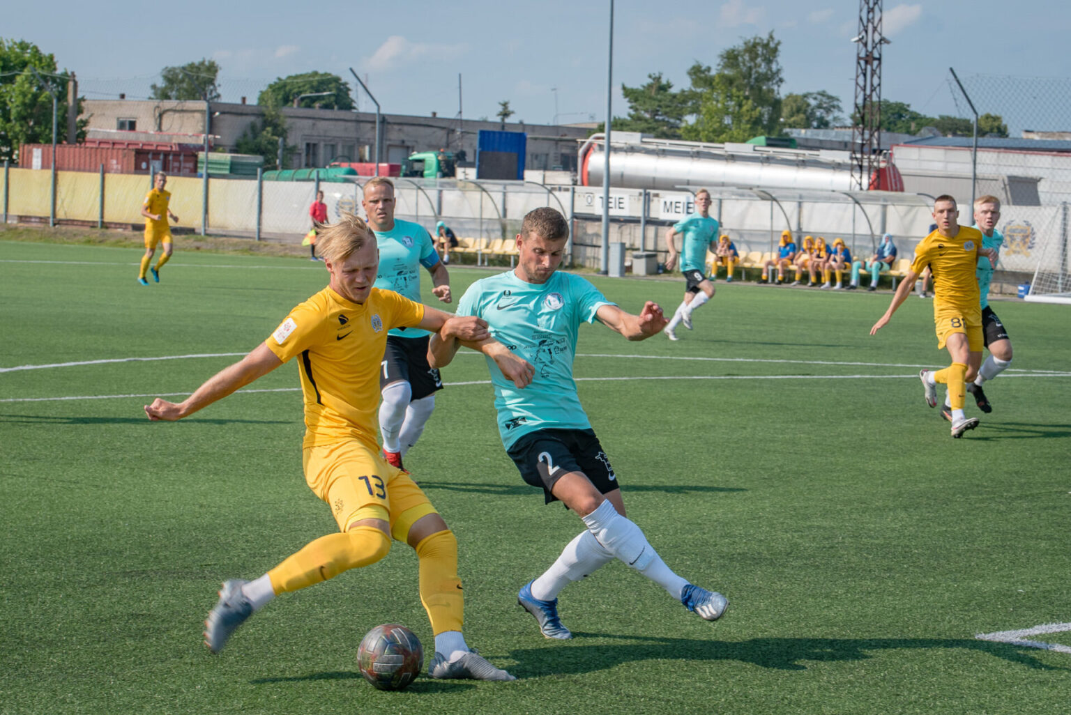 FC Kuressaare Kure duublile rekordpubliku ees võit - FC Kuressaare